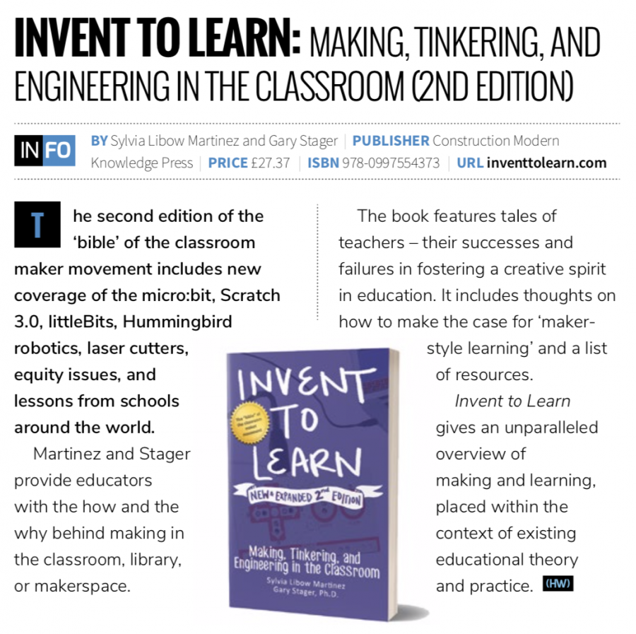 Hello World Magazine's Review of Invent to Learn, Second Edition ...
