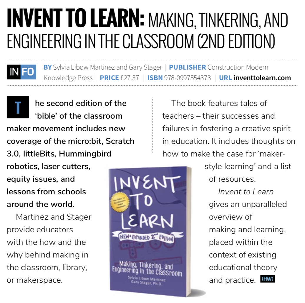 Hello World Magazine’s Review of Invent to Learn, Second Edition ...