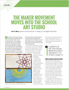 The Maker Movement Moves Into The School Art Studio - Invent To Learn